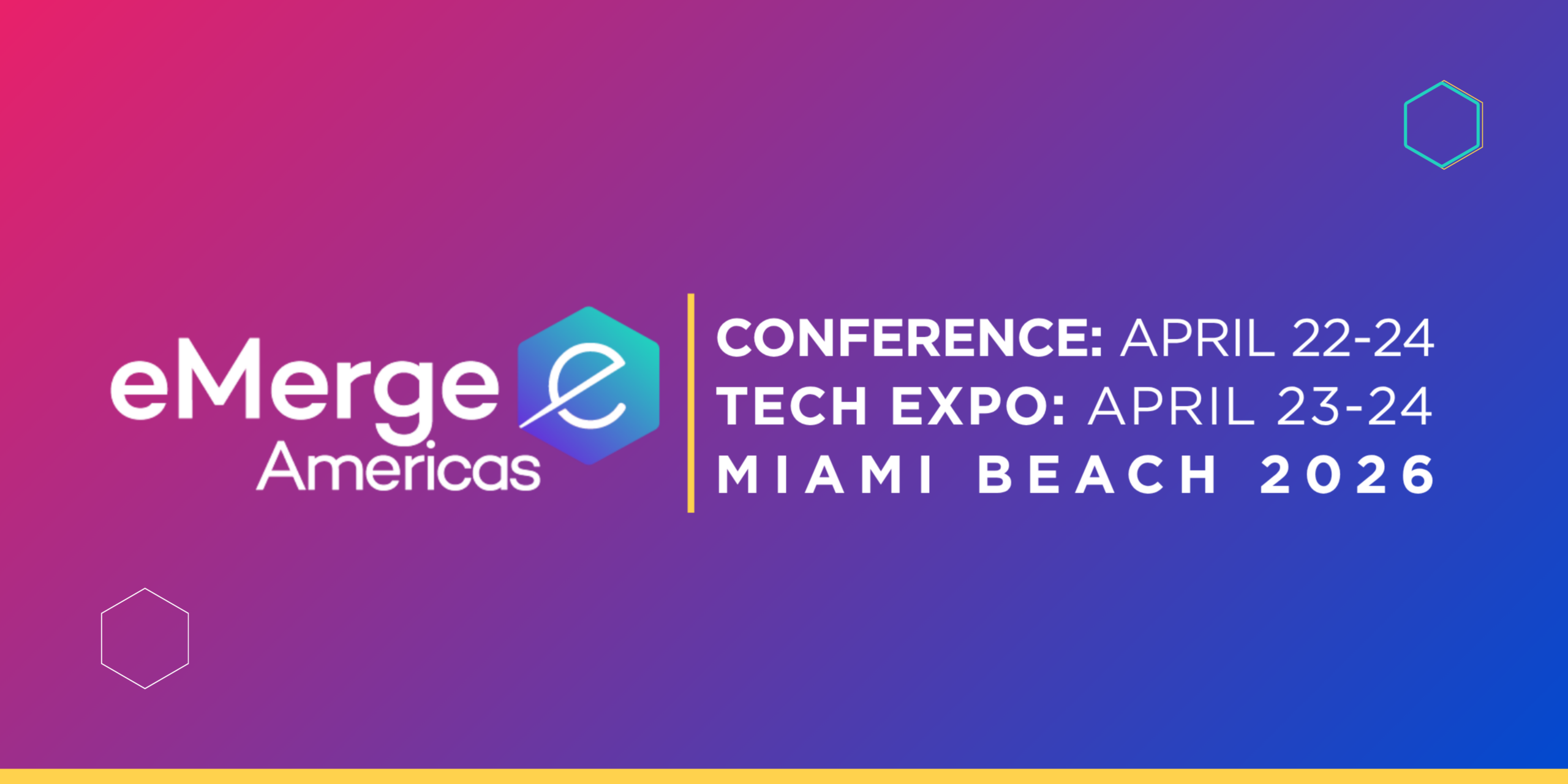 Sponsors 2026 - eMerge Americas